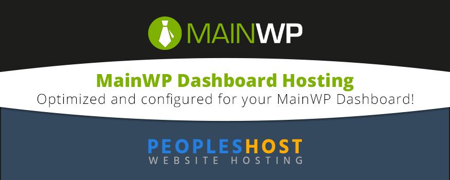 MainWP Dashboard Hosting with PeoplesHost - MainWP WordPress Management